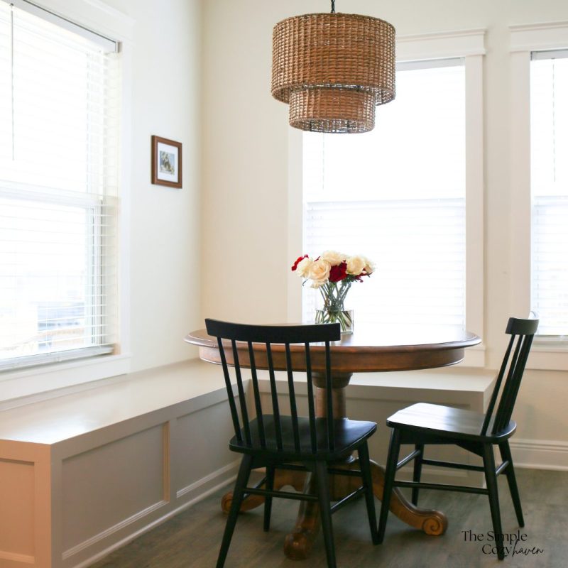 How to: Easy DIY Banquette Seating - The Simple Cozy Haven