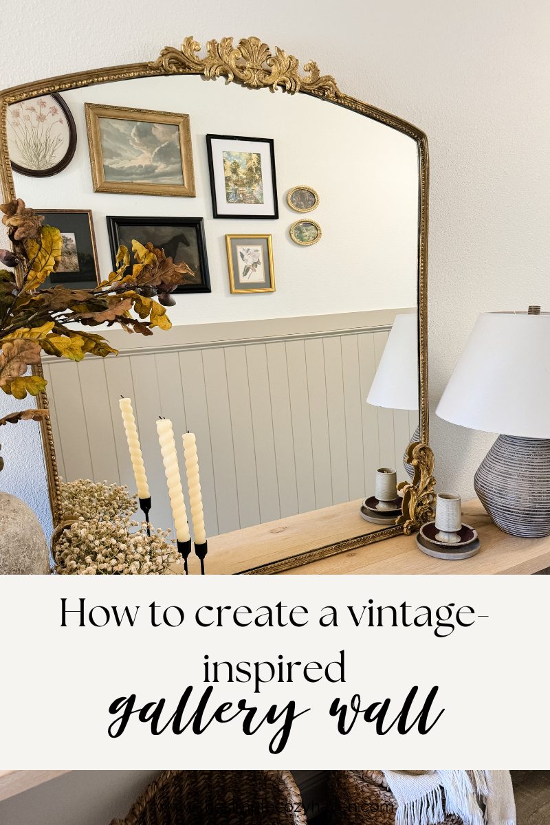 How to create a vintage-inspired gallery wall - The Simple Cozy Haven